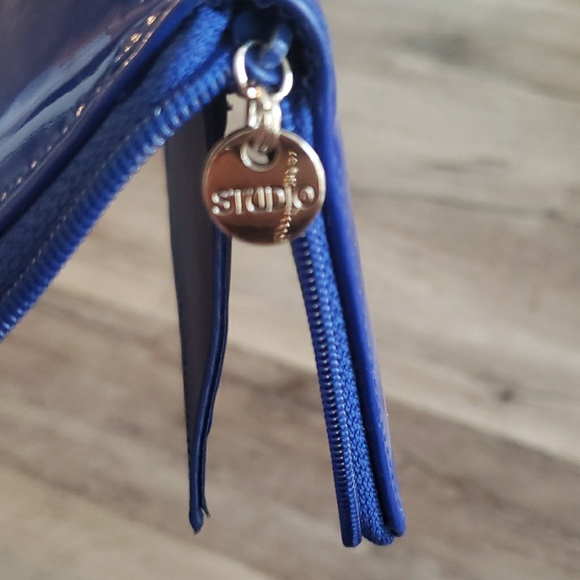 Studio | Bags | Studio Royal Blue Checkbook Wallet | Poshmark